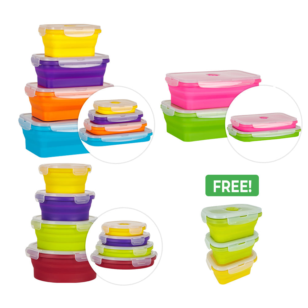 Family Pack + FREE Snack Pack Set - Flat Stacks Canada